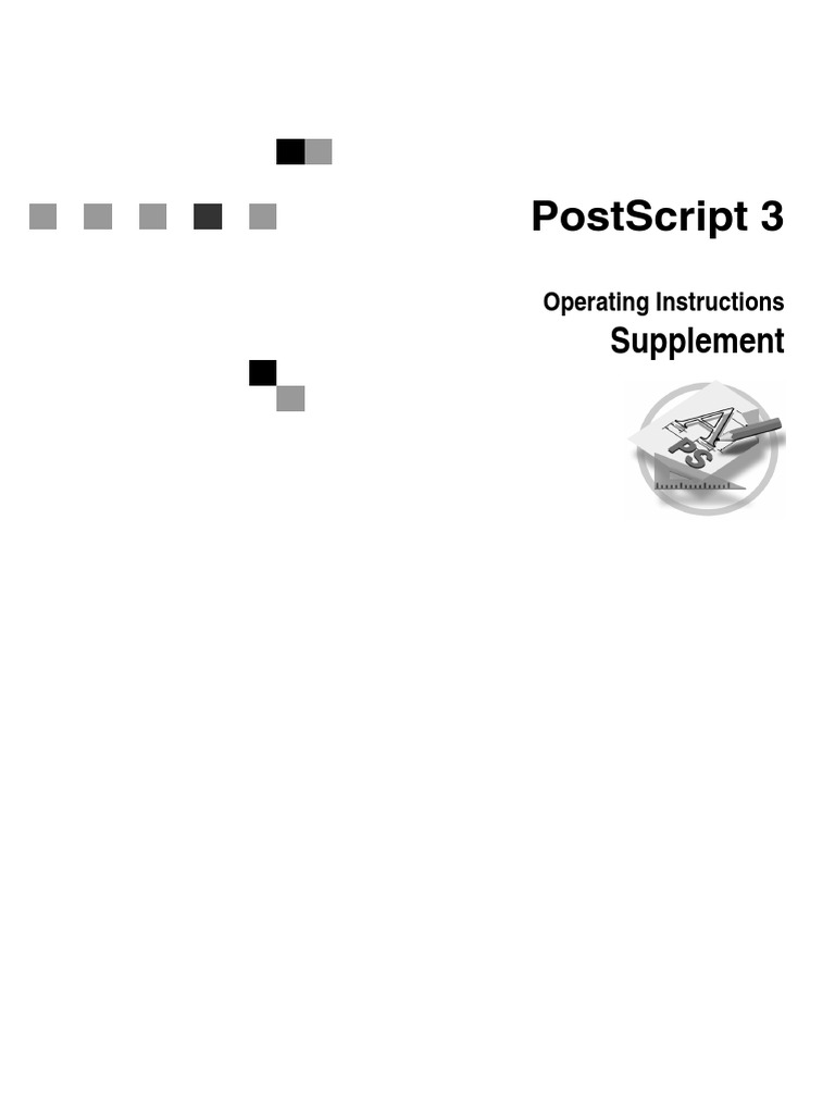 Postscript 3: Supplement | PDF | Microsoft Windows | Mac Os