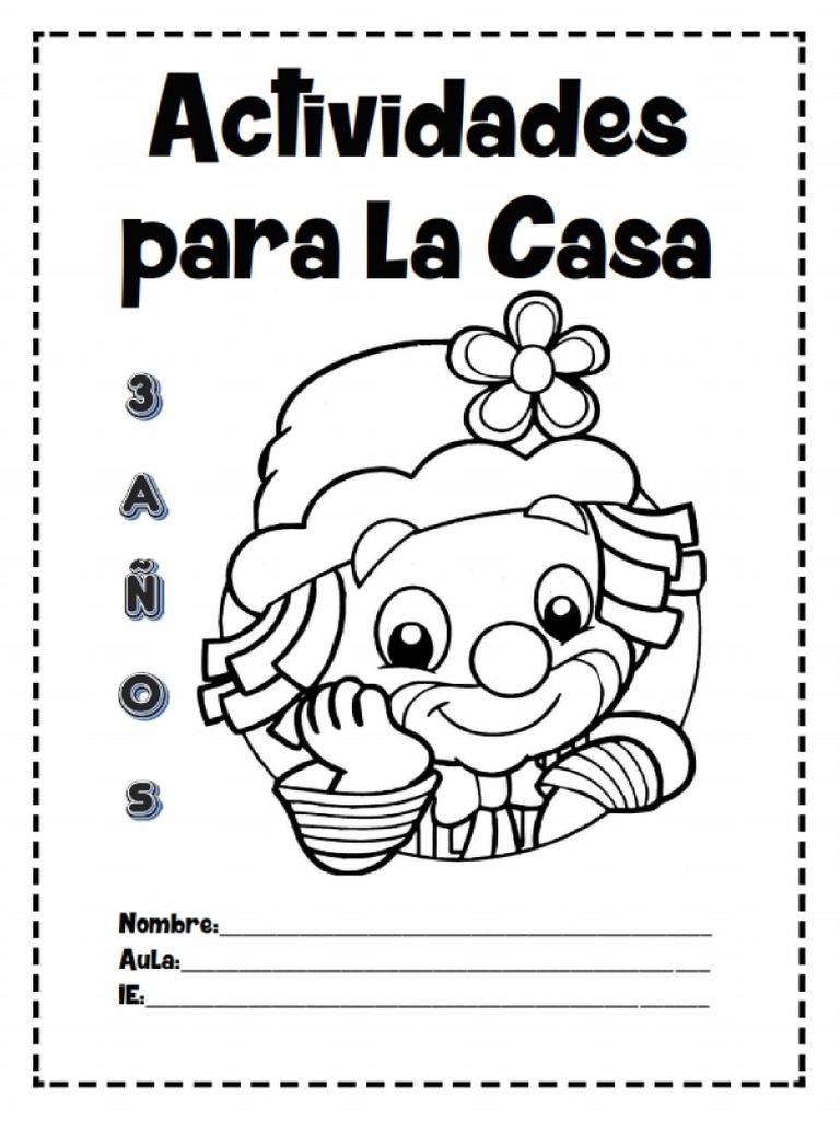 Cuaderno Actividades Para Inicial Por Mundo De Rukkia Pdf Pdf