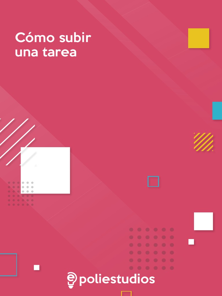 Cómo Subir Una Tarea PDF | PDF