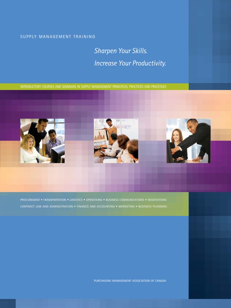 Supply Management Training Courses | PDF | Procurement | Logistics