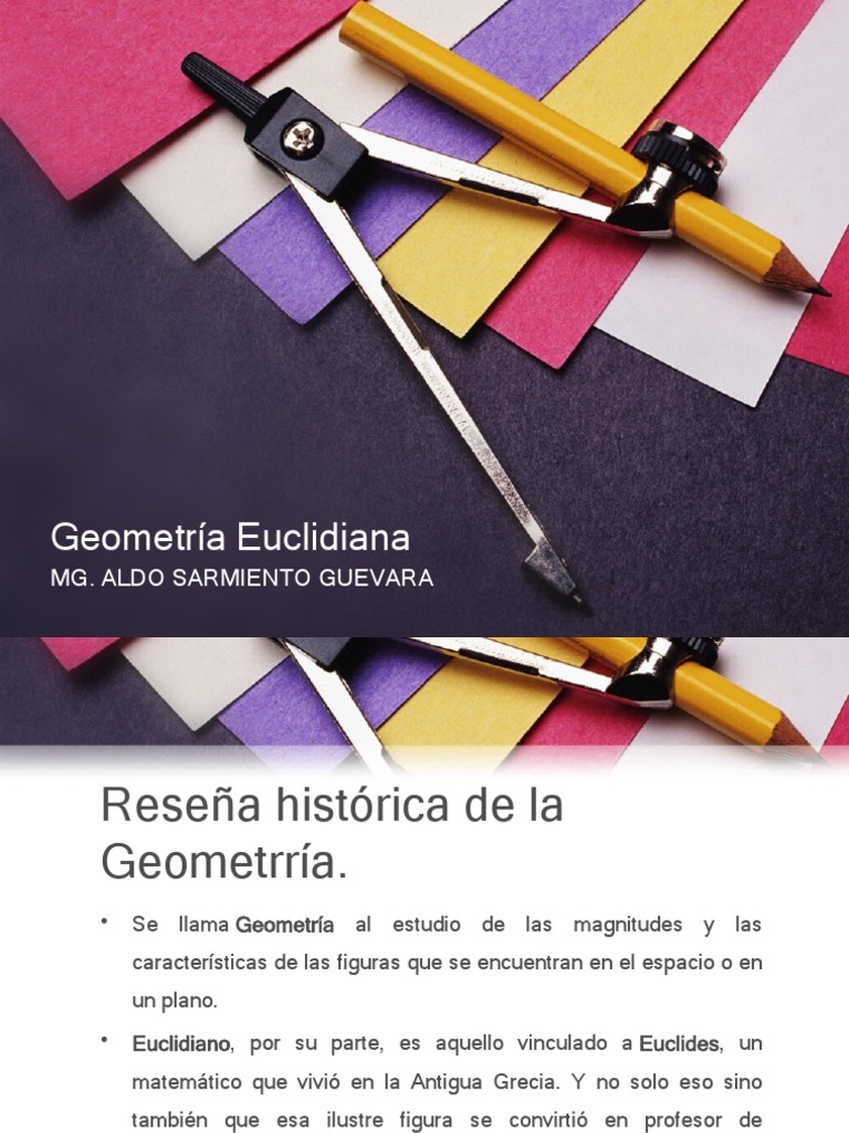 Geometría Euclidiana 1 | PDF | Euclides | Geometría