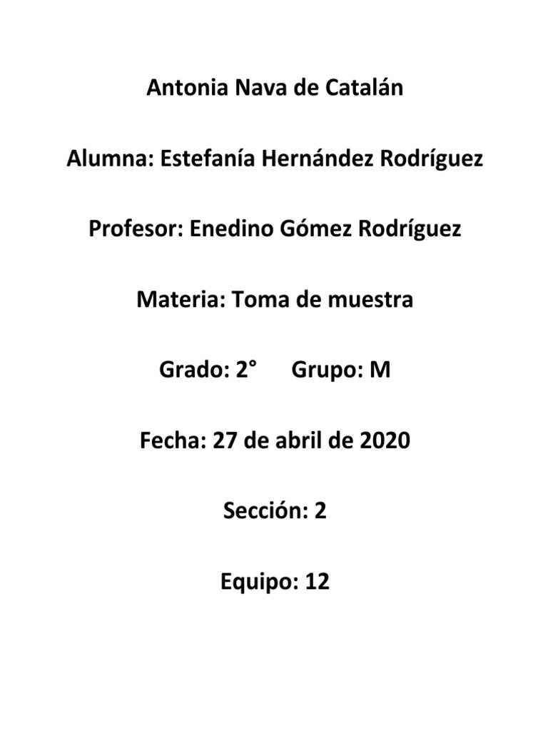 Antonia Nava de Catalán | PDF