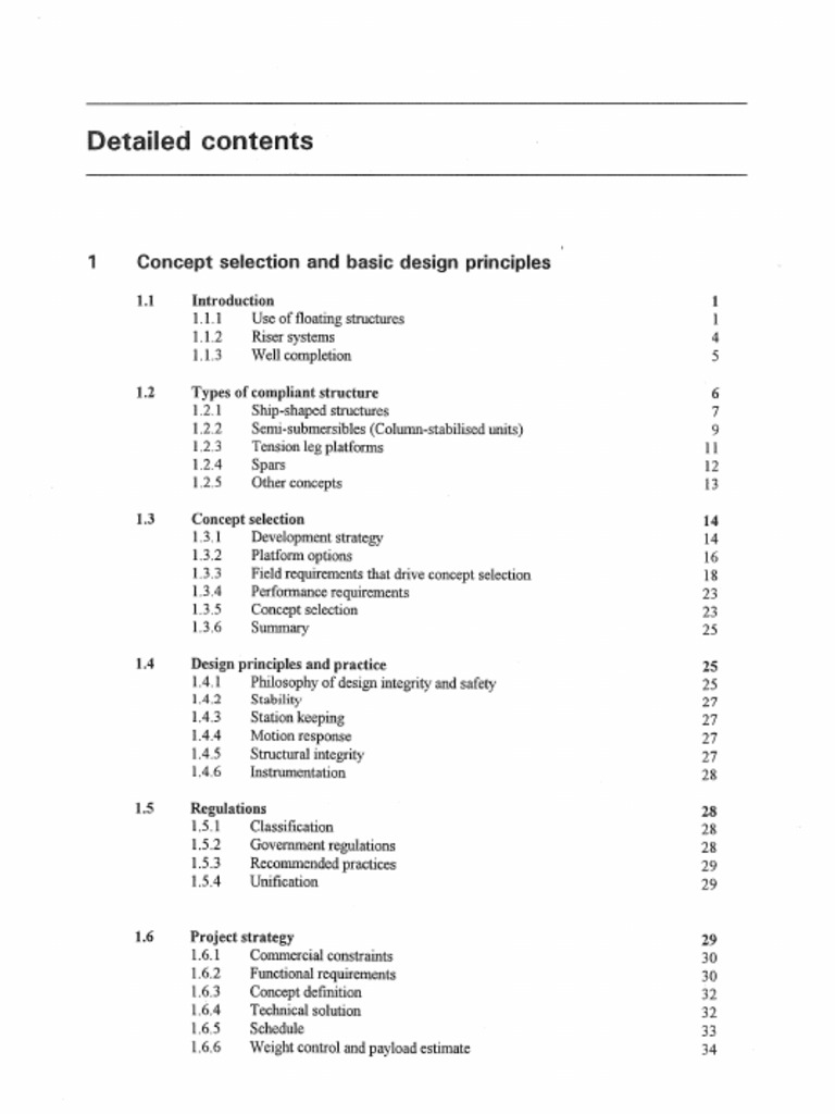 Floating Structures - Vol 1 - CH 1 | PDF
