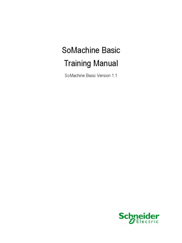 Training Manual Somachine Basic | Download Free PDF | Installation ...
