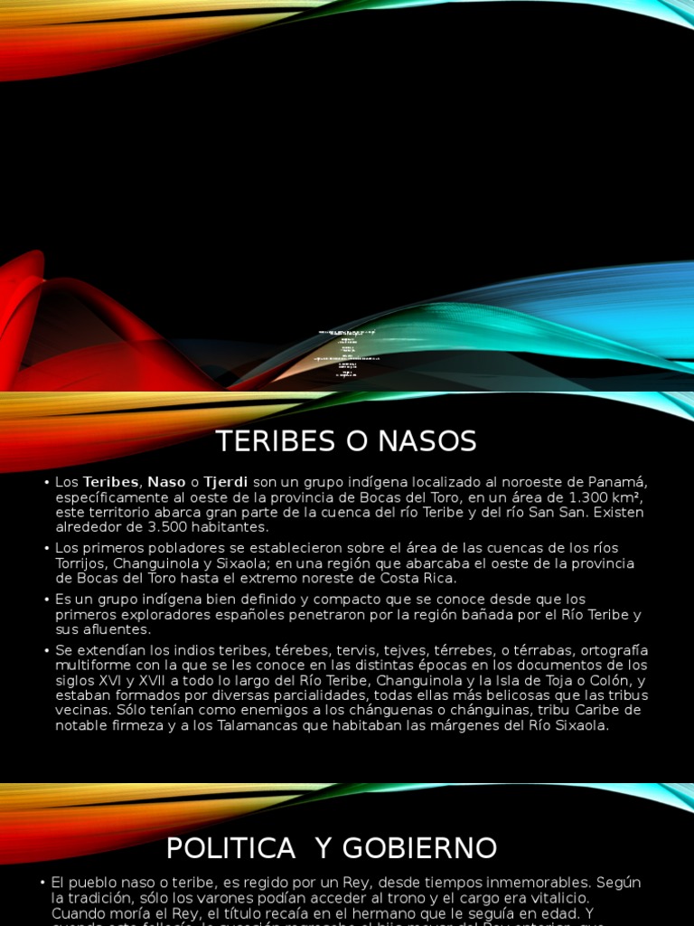 Teribes o Nasos | Descargar gratis PDF | Pueblos Indígenas de las ...