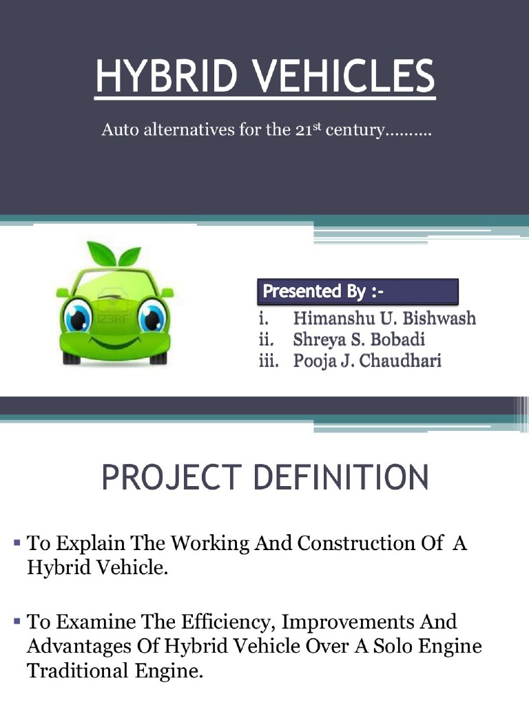 Hybrid Vehicle Technology PDF | PDF