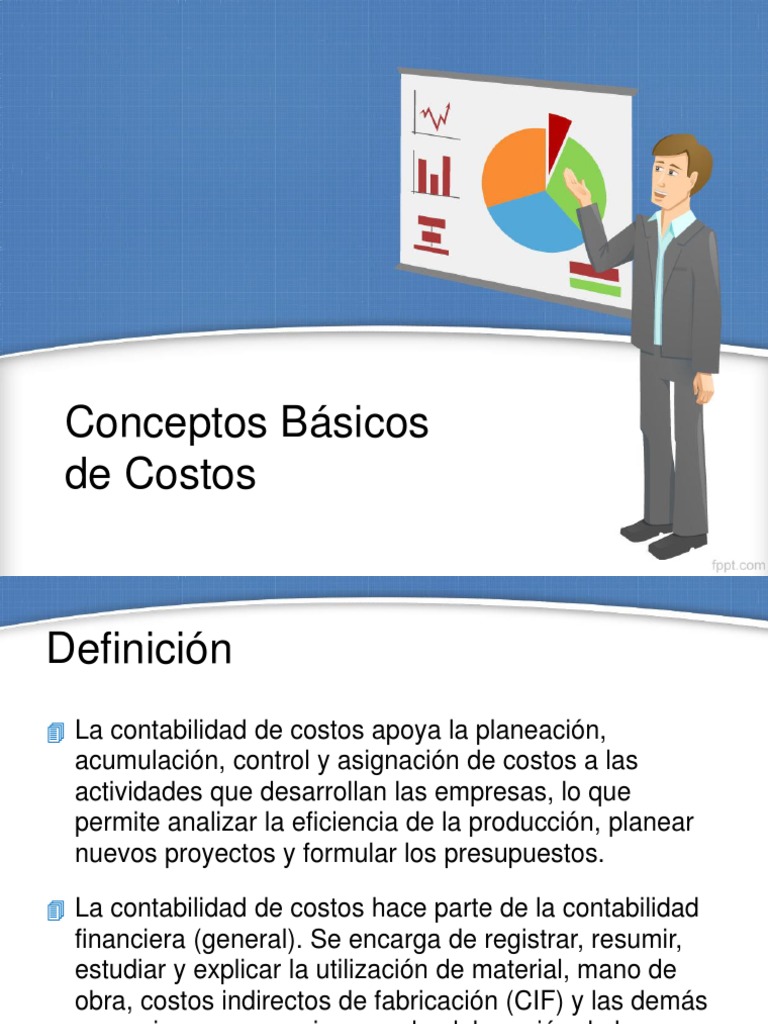 Conceptos Básicos de Costos 2020 | PDF | Contabilidad de costos | Costo