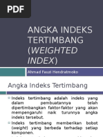 Angka Index - Rumus Dan Contoh Soal | PDF | Metode & Bahan Ajar