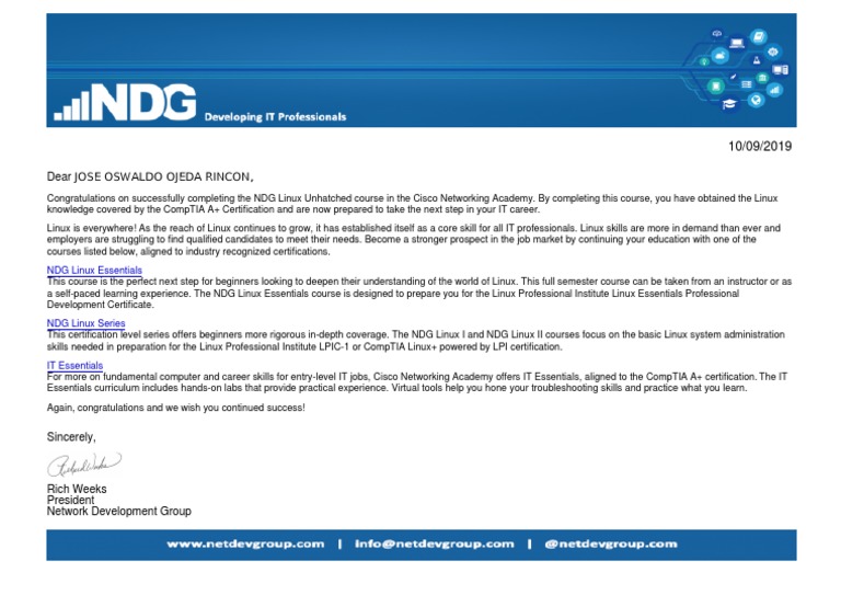 Linux career path options | PDF