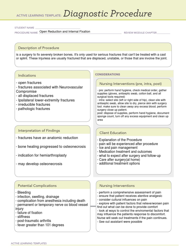 Diagnostic - Procedure Doyle | PDF | Surgery | Pain
