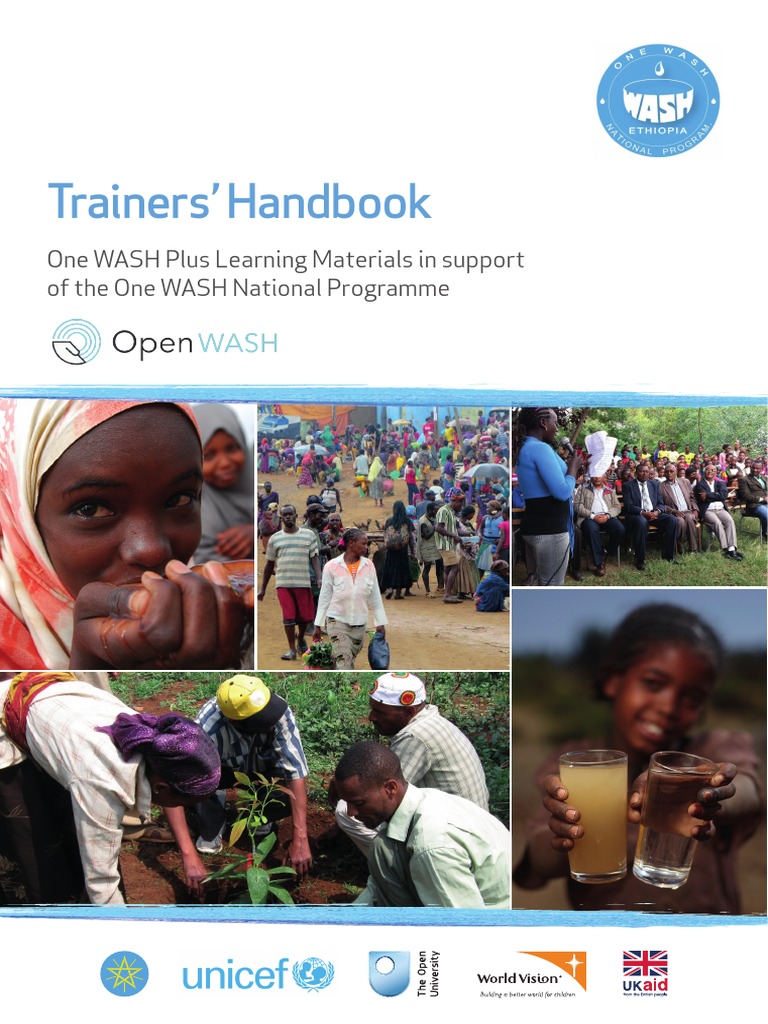 Trainers' Handbook: One WASH Plus Learning Materials in Support of The ...