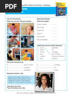 Time Telling Worksheets for ESL Learners | PDF