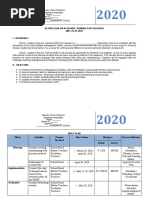 Inset Matrix 2020 | PDF | Literacy | Teachers