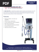 Trilogy Ev300 Clinical Presentation | PDF | Respiration | Pulmonology