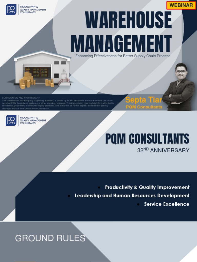 Warehouse Management Public Training Peserta Rev1 | PDF | Systems ...