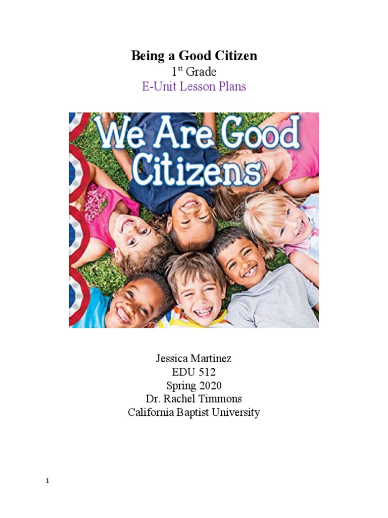 E-Unit Project | PDF | Lesson Plan | Cognition