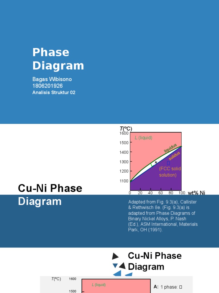 Cu-Ni Phase Diagram Analysis | PDF | Metals | Statistical Mechanics