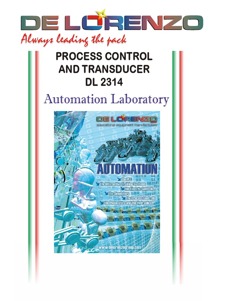 De Lorenzo Lab Manual-2314 ING | PDF | Control Theory | Voltage