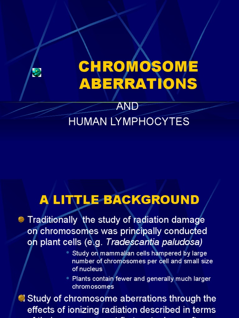 Chromosome Aberrations | PDF | Chromosome | Cell Nucleus