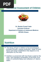Nutritional Assessment Form | PDF | Foods | Malnutrition