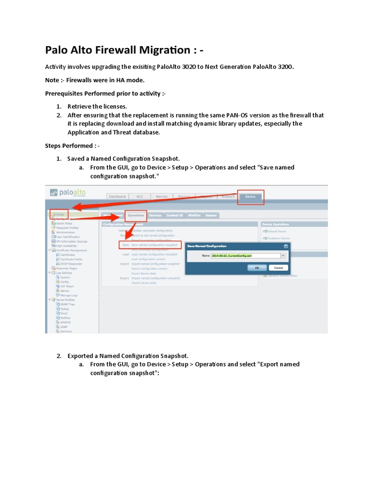 Palo Alto Firewall Migration | PDF | Graphical User Interfaces | Firewall (Computing)