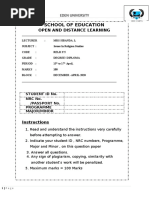 Eduqas GCSE RE Paper 1 Overview | PDF