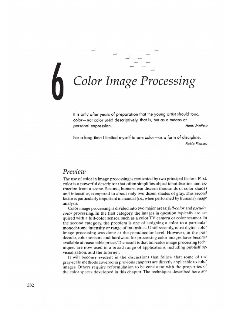 Color Image Processing PDF | PDF