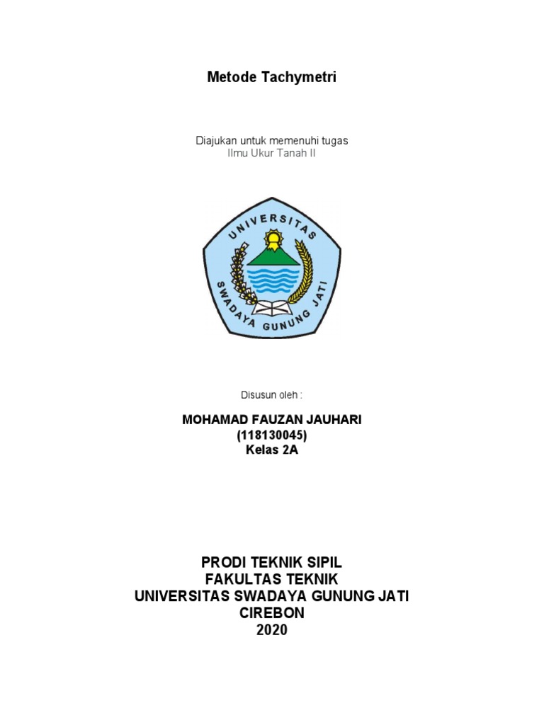 Metode Tachymetri | PDF