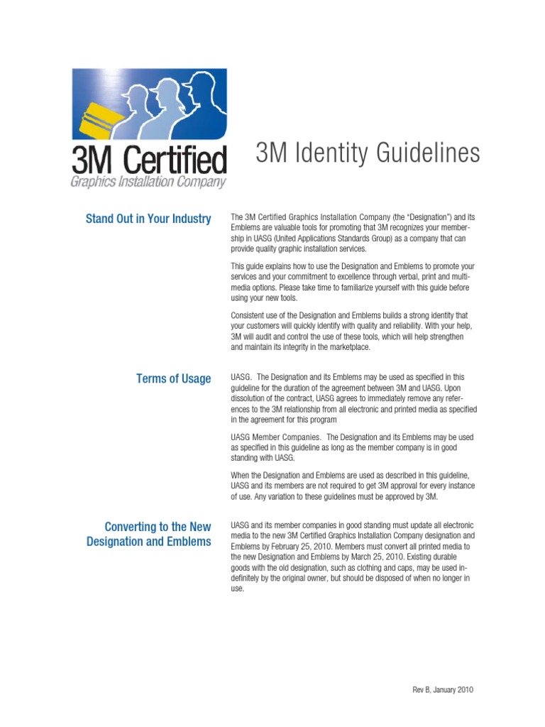 3M Identity Guidelines: Stand Out in Your Industry | PDF | Logos ...