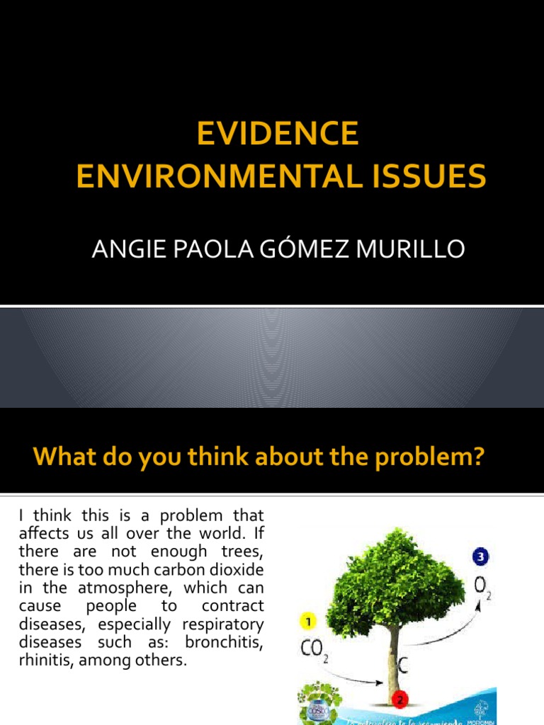 Evidence Environmental Issues | PDF