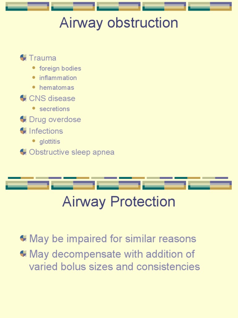 Airway Obstruction: Trauma | PDF