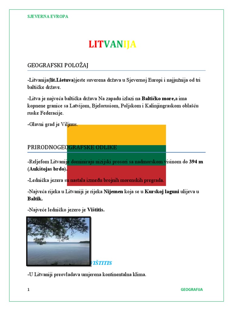 Litvanija | PDF