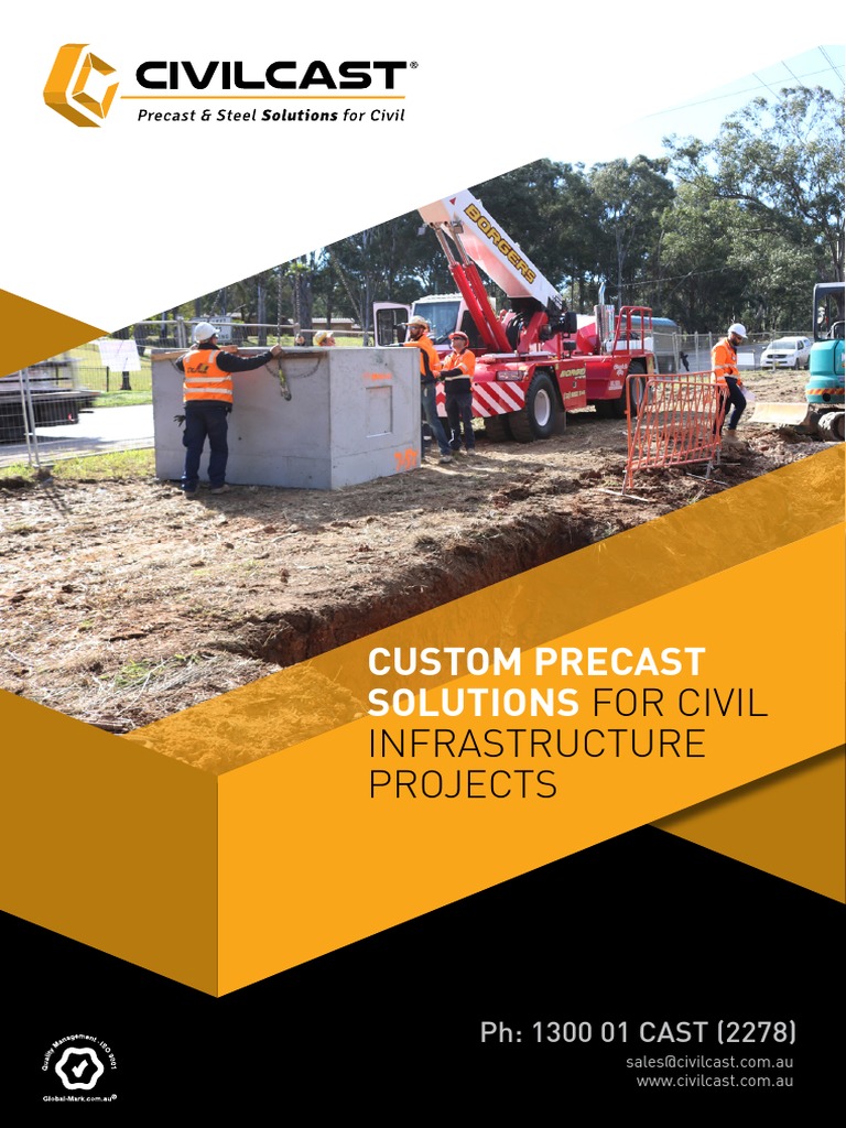 Custom Precast Solutions: For Civil Infrastructure Projects | PDF ...
