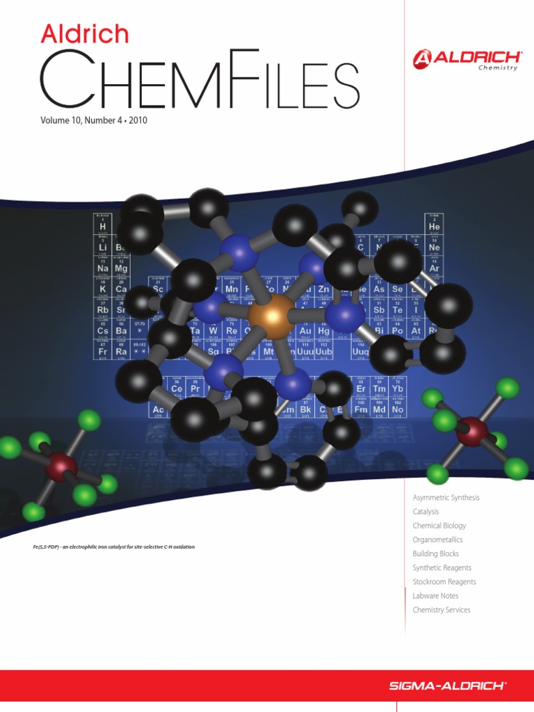Chemfiles Vol. 10, No. 4 | PDF | Alkene | Enantioselective Synthesis