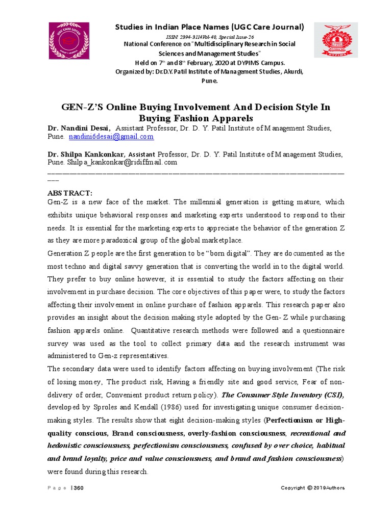 1185-Article Text-2237-1-10-20200303 | PDF | Survey Methodology | Interview