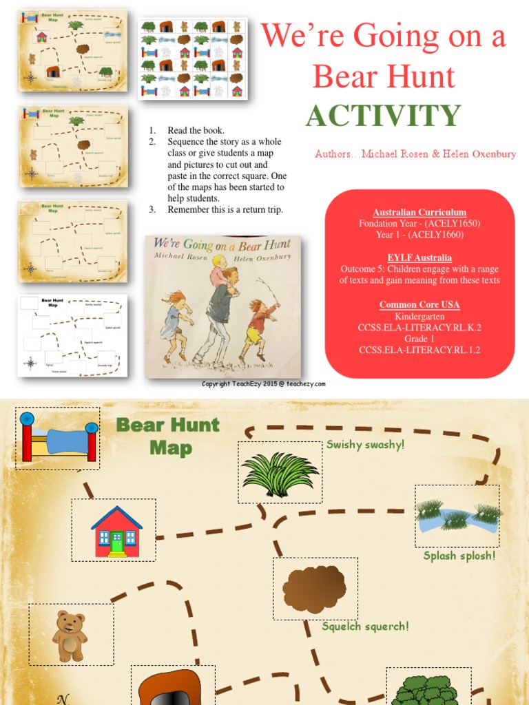 We're Going On A Bear Hunt: Activity | Download Free PDF | Copyright ...