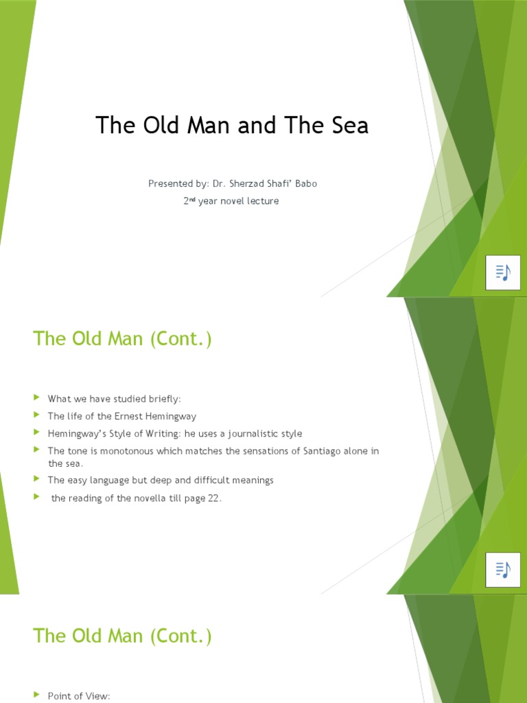 The Old Man and The Sea Presentation2 | PDF