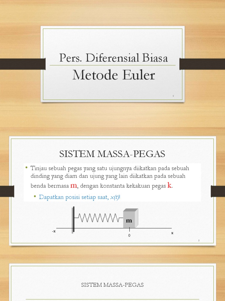Metode Euler PDF | PDF