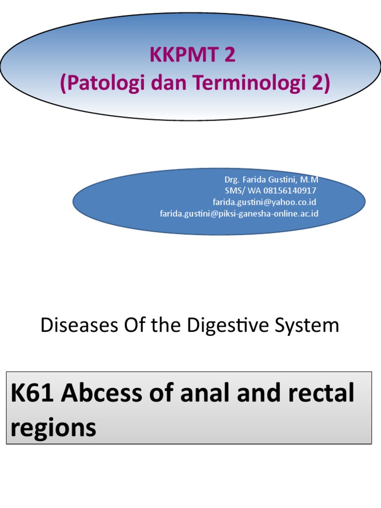 Abses Rectal | PDF | Sains & Matematika