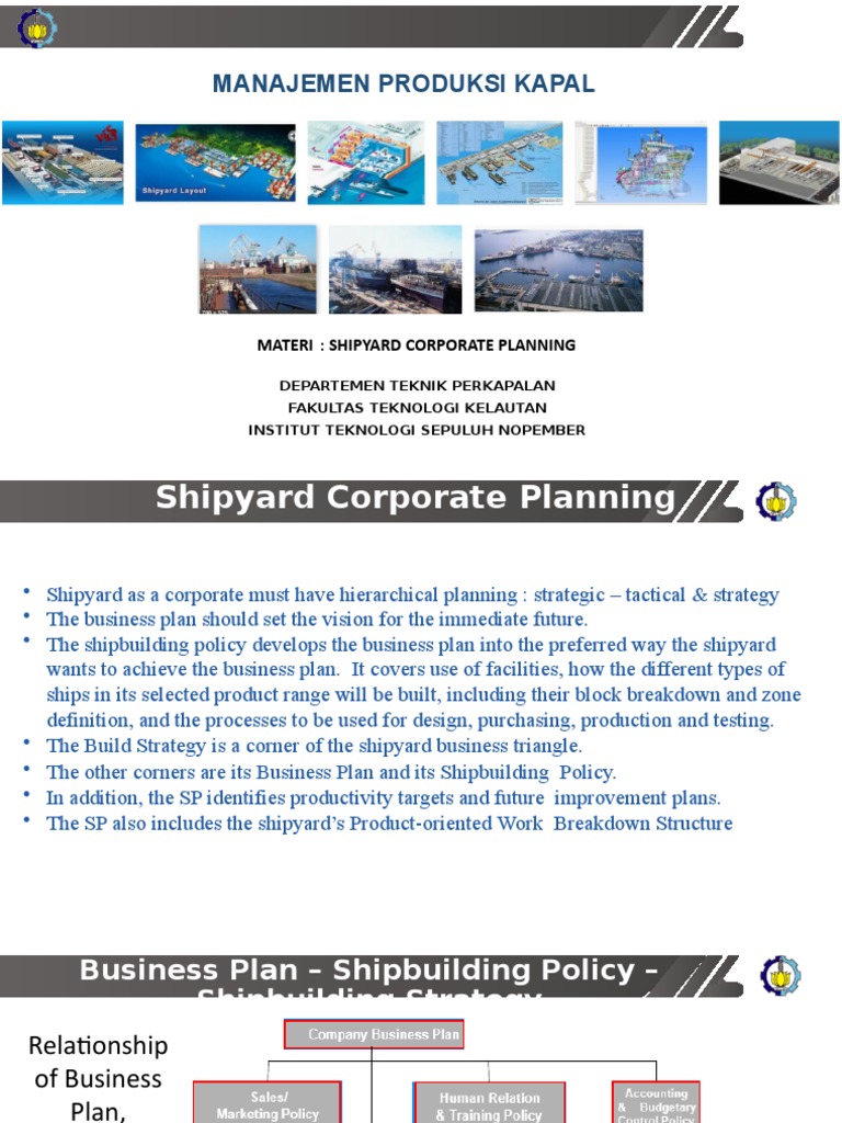 Rencana Strategis PT Rukindo Shipyard | PDF | Shipbuilding | Shipping