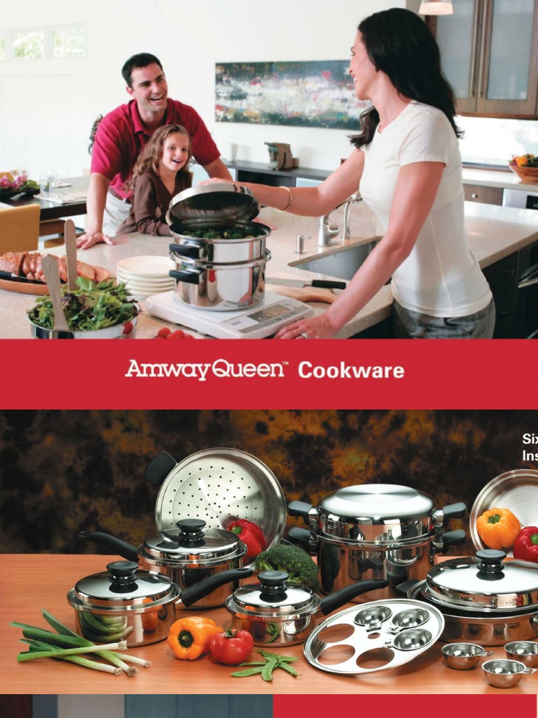 Amway Queen - Oil-Free Cooking | PDF | Cookware And Bakeware | Cooking
