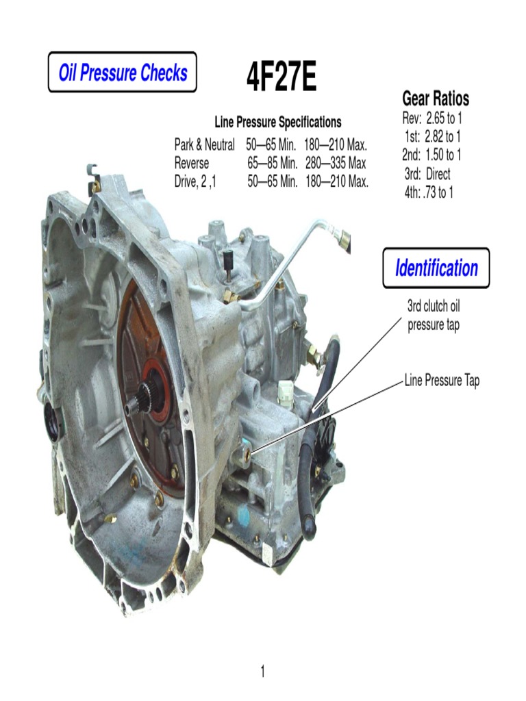 4f27e Book | PDF | Clutch | Automatic Transmission