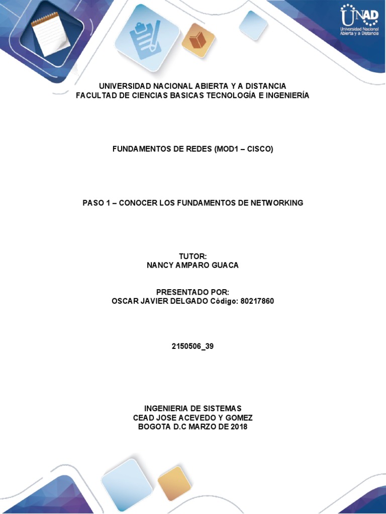 Fundamentos de Redes - Paso - 1 | PDF | Red de área amplia | Dirección IP Fundamentos de Redes - Paso - 1 | PDF | Red de área amplia | Dirección IP