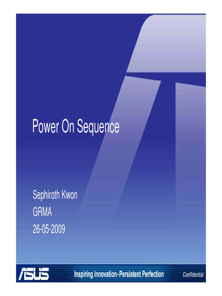 Power On Sequence Introduction PDF | PDF | Electronic Design | Electronics