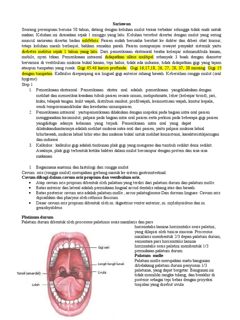 Sariawan | PDF | Kajian Bahasa Asing | Sains & Matematika