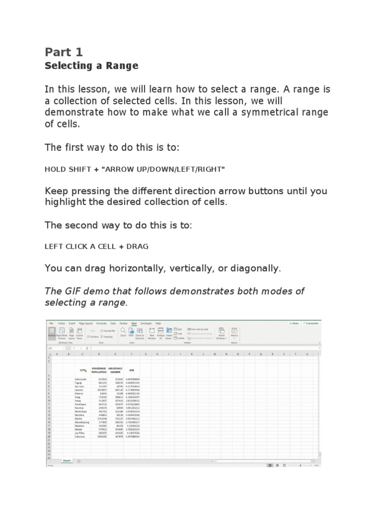 Excel Basics | PDF | Spreadsheet | Microsoft Excel