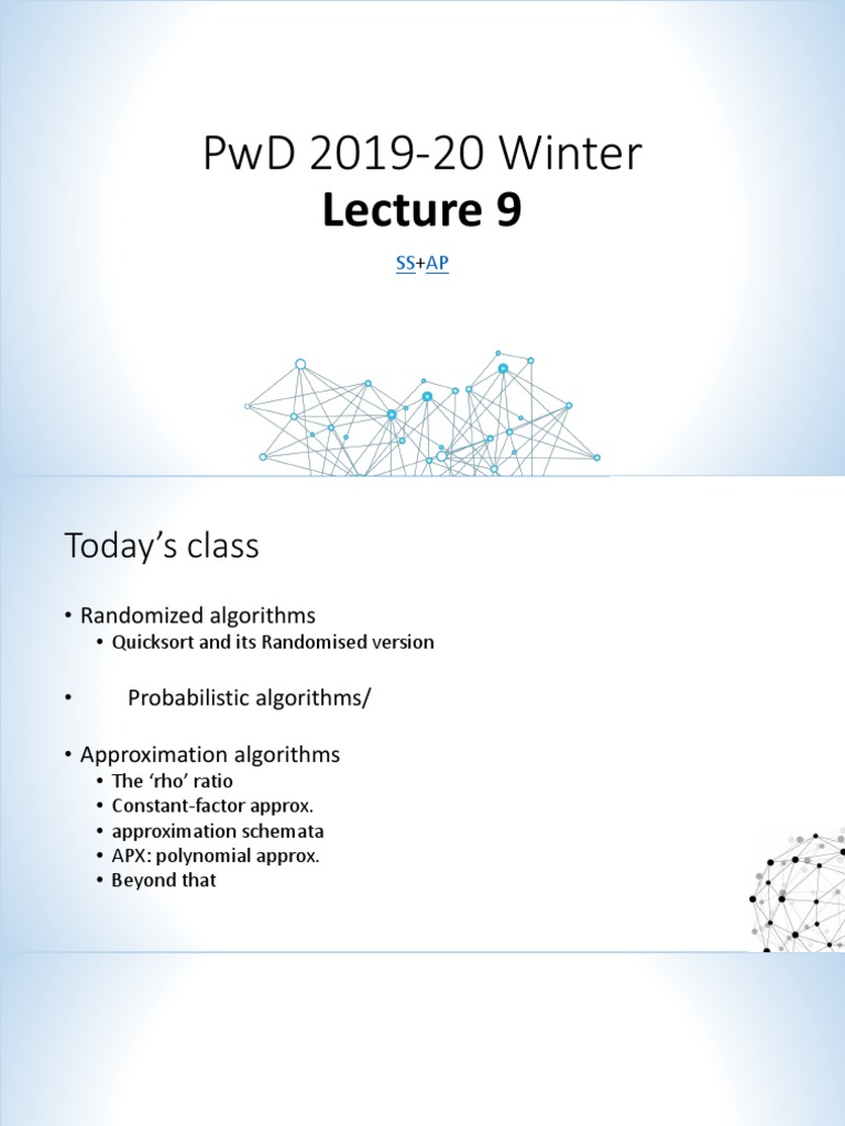 PWD 2019 20 Class 9 Final PDF | PDF | Time Complexity | Mathematical ...