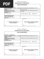 Locator Slip Editable | PDF