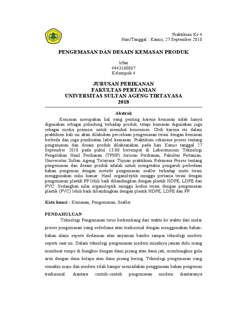 Laporan Praktikum Rekpro 4 | PDF