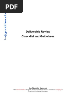 Project Go No Go Checklist | PDF